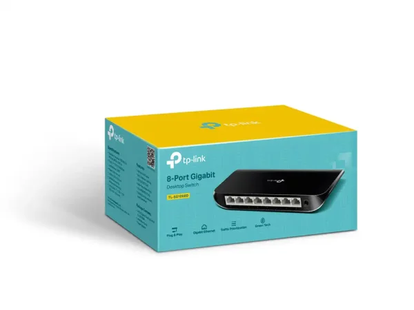8-Port Gigabit Desktop Switch – Action Point Nepal